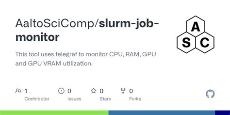 Github Aaltoscicompslurm Job Monitor This Tool Uses Telegraf To Monitor Cpu Ram Gpu And