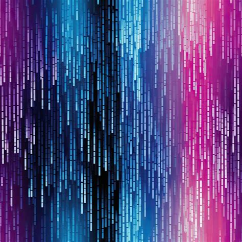 Premium Ai Image Binary Code Waterfall With Vibrant Hues Premium Ai Image Binary Code Waterfall With Vibrant Hues