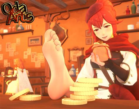 Rule 34 3d Anna Fire Emblem Anna Fire Emblem Warriors Barefoot