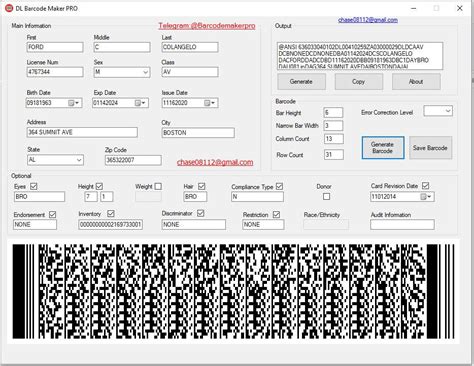 Aamvabarcode By Pdf417 On Deviantart