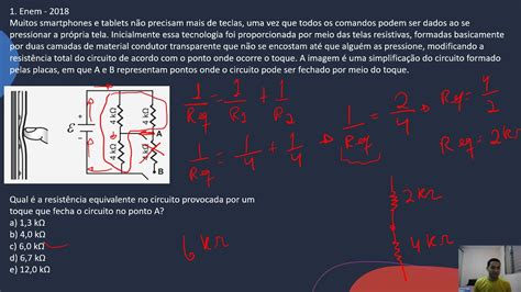 Resistores Exercício Youtube