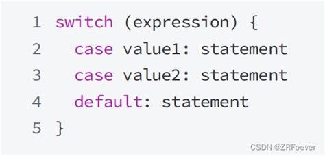 分支语句（二）switch语句switch中expression中文 Csdn博客