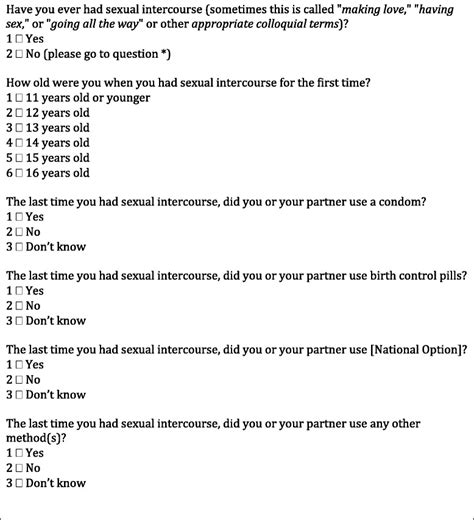 HBSC Fact Sheet Sexual Activity FR France