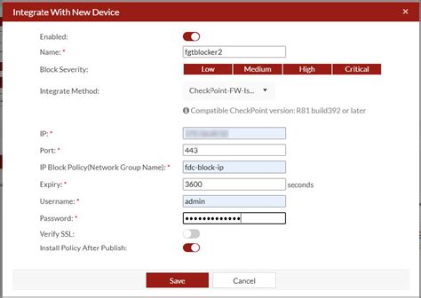 Integrate With Checkpoint Firewall Fortideceptor 6 1 0 Fortinet