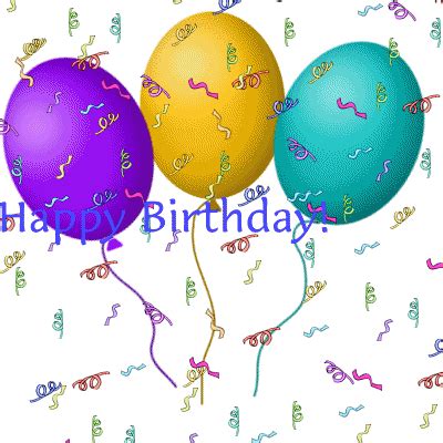 Balloons Happy Birthday  Birthday Star