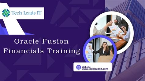 Oracle Fusion Financials Trainingtechleadsitpptx
