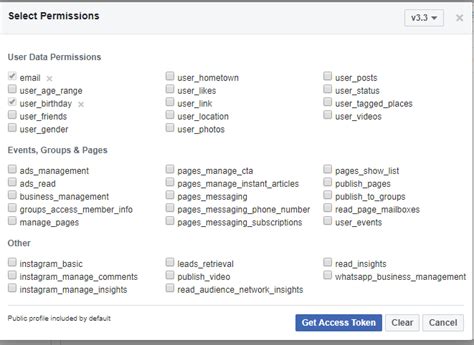 Why Facebook Graph Api Returns Field Is Empty Or Disallowed By The