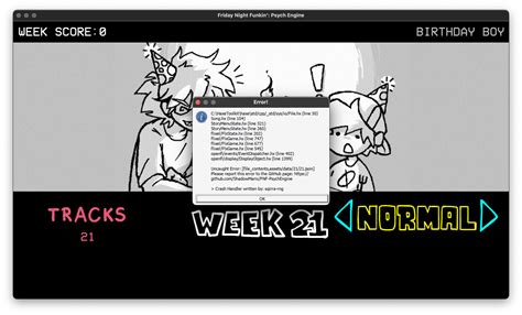 Uncaught Error Message · Issue 12346 · Shadowmariofnf Psychengine · Github