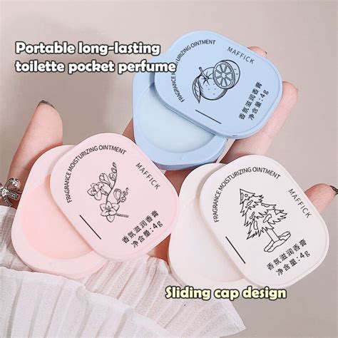 남녀공용 휴대용 솔리드 향수 부드러운 아로마 꽃 과일 향수 바디 데오도란트 생일 선물 Aliexpress
