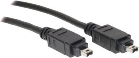 Firewire 400 Kabel Met 4 Pins 4 Pins Connectoren Zwart 3 Meter Bol