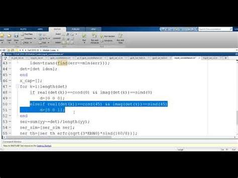 Matlab Code To Plot BER Of 8 PSK Under AWGN Channel ML Based Detection By Dr VBK MATLAB