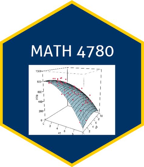 Math 4780 Fall 2023 Math 4780 Regression Analysis