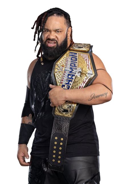 Jacob Fatu Official Us Champion Render 25 By Methio22 On Deviantart
