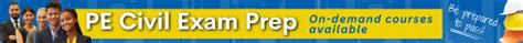 P E Civil Structural Exam Review Asce