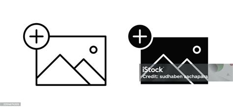 이미지 벡터 아이콘을 검은 색으로 채우고 윤곽선 스타일을 설정합니다 그래픽 사용자 인터페이스에 대한 스톡 벡터 아트 및 기타