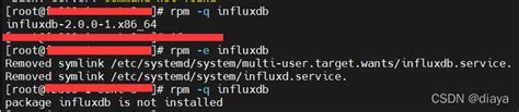 influxdb2 0 linux 安装 卸载 influxdb2 卸载 dpkg csdn博客