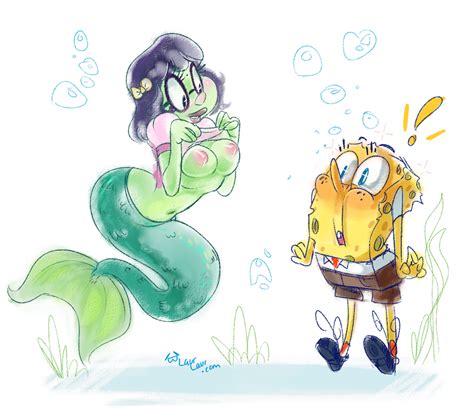 Rule 34 Breasts Flashing Laurlaur Mermaid Nickelodeon Nipples