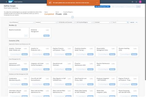 Solved How To Review Activated Scope Items In S4 Hana Pu Sap
