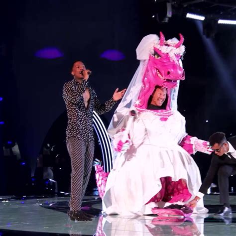 Bride Reveal Clip Season 8 Ep 8 The Masked Singer Singing Video