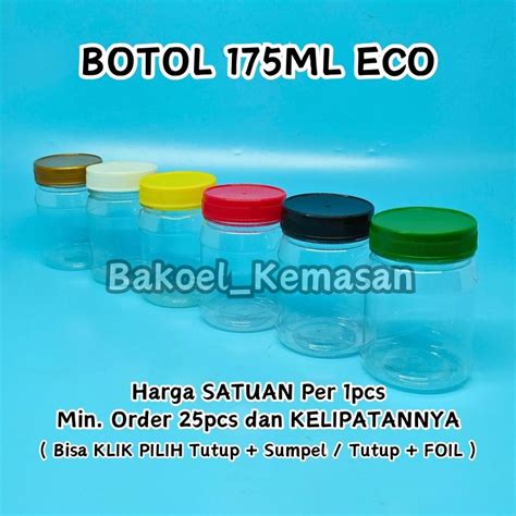 Jual Botol Sambal Toples Sambal 175ml Botol Sambel Toples Sambel