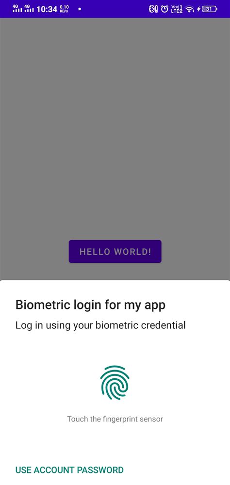 Fingerprint Authentication Using Biometricprompt Mobikul