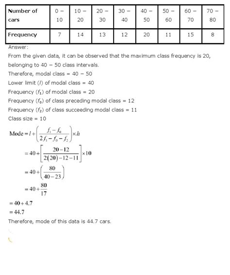 Ch 14 Statistics Maths Class 10 Ncert Solutions Download