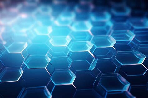 Premium Ai Image Abstract 3d Geometric Pattern Background With Copy Space