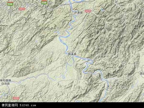 辰溪县乡镇地图全图 怀化辰溪县 湖南省辰溪县详细 第16页 大山谷图库