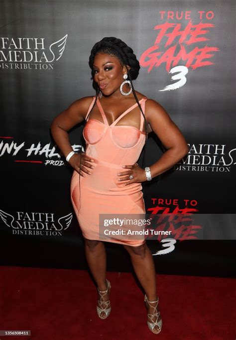 Denee Busby Attends A Screening Of True To The Game 3 At Tcl News