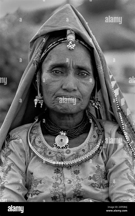 Banjari Tribal Woman Gather At The Pushkar Camel Fair Each November