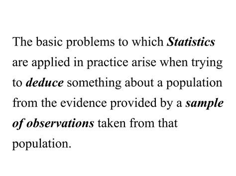 Standard Error And Confidence Intervals Pptx