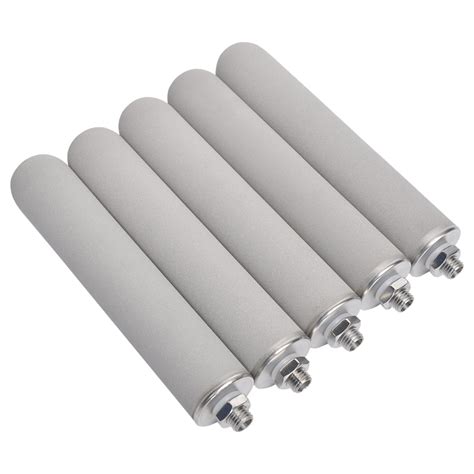 金属粉末烧结钛棒滤芯过滤器管道除尘除锈蒸汽循环过滤可重复使用 虎窝淘