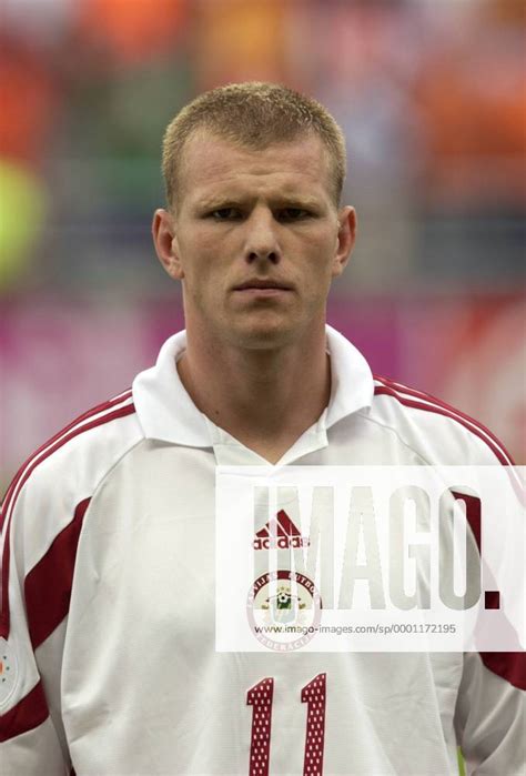 Andrejs Prohorenkovs Lettland Nationalhymne Fußball Em Herren Euro 2004 Europameisterschaft