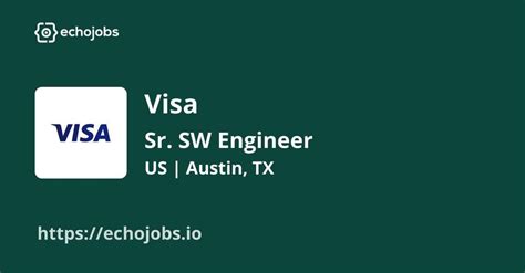 Visa Is Hiring Sr Sw Engineer Multiple Openings Usd 158k 158k Austin Tx Raustinjob