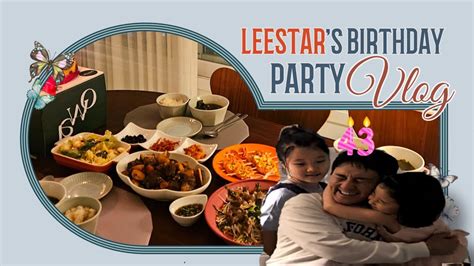 Vlog 우리집 대장님 생일파티브이로그 Youtube