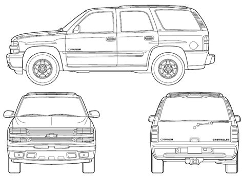 Chevy Suburban Clipart
