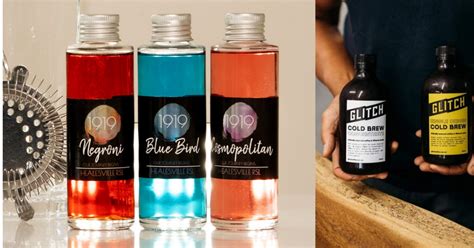 Glass Bottle Labels Custom Made Exelprint