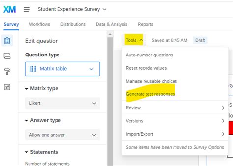 Qualtrics Best Practices When Testing Your Survey Denver Babe Of Science Technology