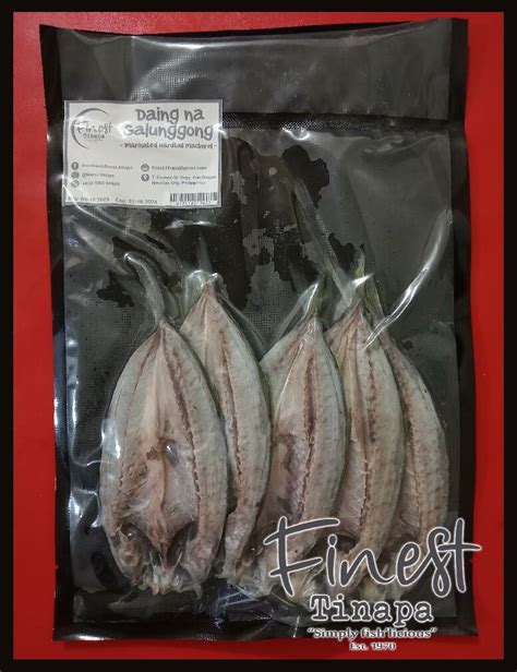 Daing Na Galunggong Marinated Hardtail Mackerel Evegrocer