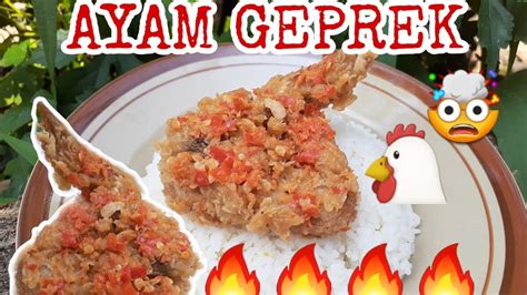 Ayam Geprek Super Pedes Youtube