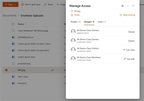 Onenote Class Notebook Upload Permissions Concern ﻿ Cloud Services