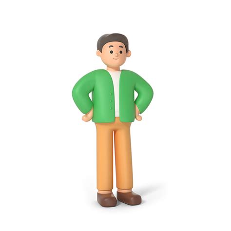 유토이미지 가족캐릭터 할아버지 3d 그래픽 이미지