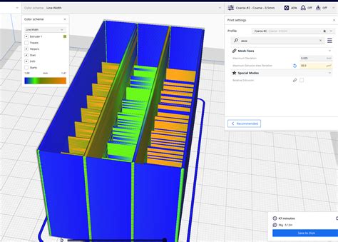Versions 510 520b Inner Wall Line Width Is Too Thick · Issue 13395 · Ultimakercura · Github
