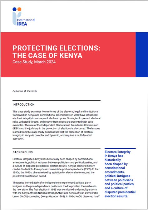 Elections During Emergencies And Crises