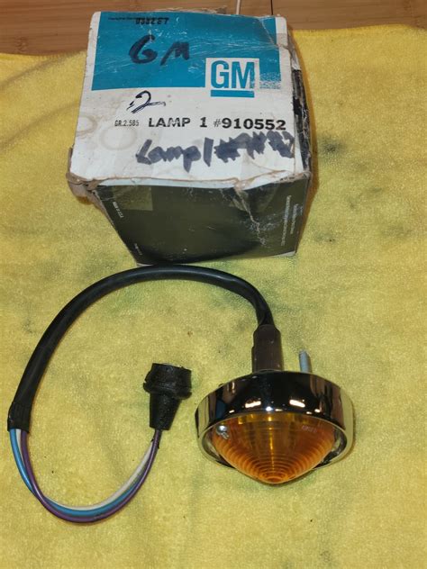 Fs For Sale 63 67 Nos Gm 910552 Parking Lamp Corvetteforum