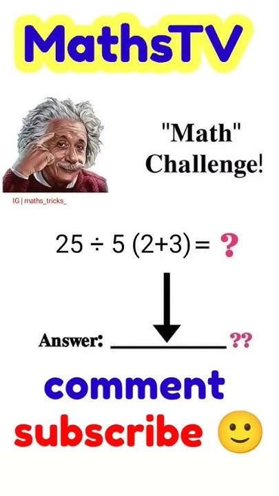 Maths Challenge Math Reasoning Mathproblems Mathtrick Mathsmastery