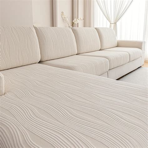 Qianmew Couch Cushion Covers Super Stretch Washable Sofa