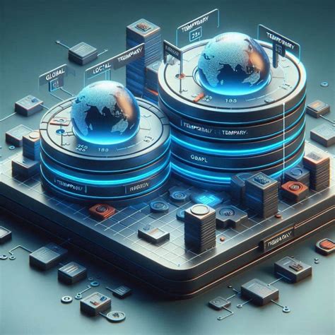 Temporary Tables In The Sql Server