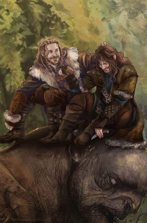 Le Hobbit Kili Et Fili Fan Art