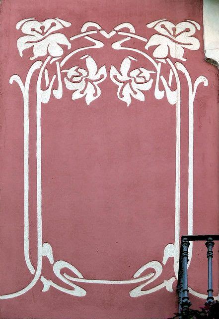 Barcelona Joan Blanques 016 C Esgrafiado Decoración De Unas Espejos Vintage